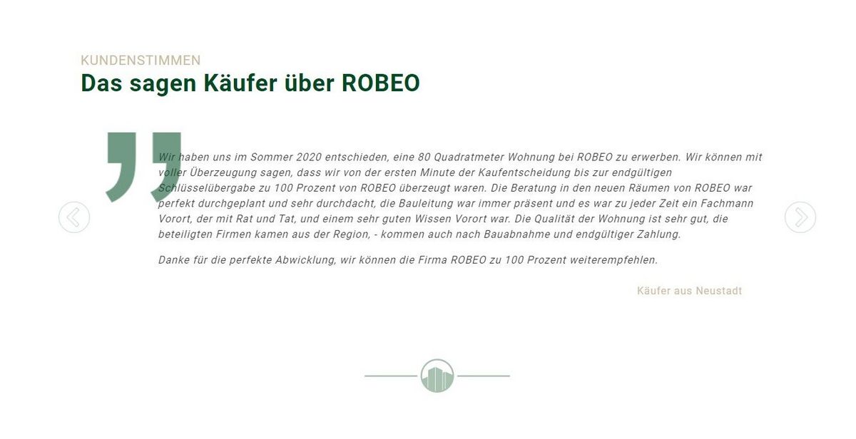 Kundenstimmen – das neue Tool auf unserer ROBEO-Homepage!: ROBEO GmbH